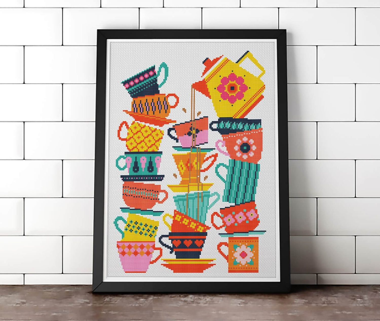 7 vibrant DIY cross stitch projects for colourful homes – Meloca Designs